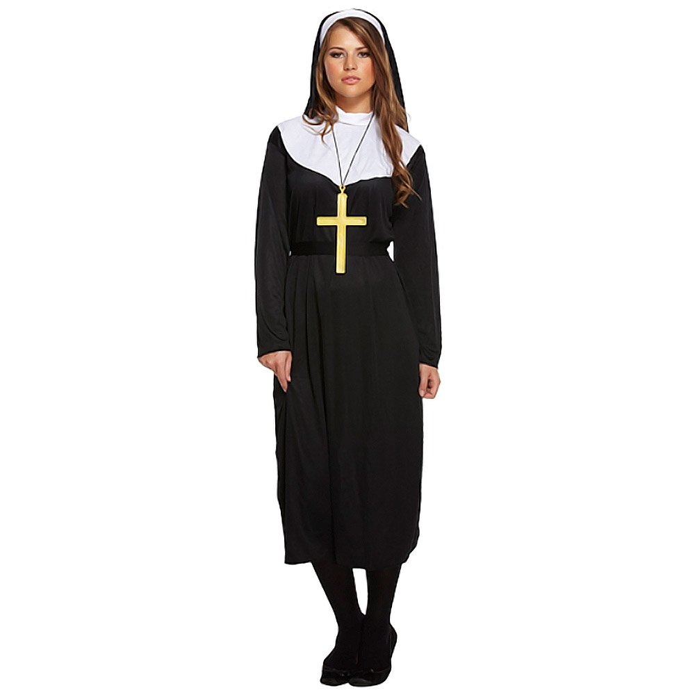 Ladies Nun Fancy Dres Costume – BigaMart