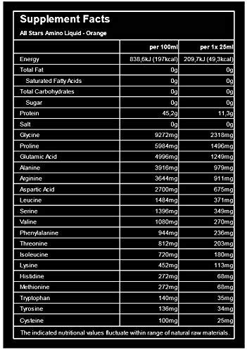 All Stars Amino Pro Liquid Amino Acids 1L – BigaMart