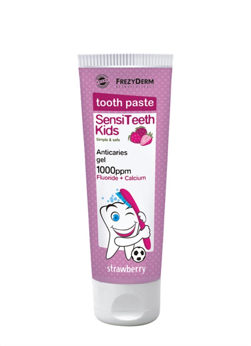FREZYDERM SENSITEETH Kids Toothpaste 1.000ppm PN: B00TIOTP3C – BigaMart