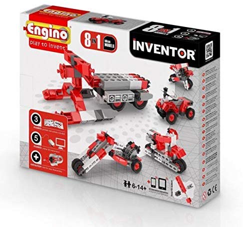 Engino-INVENTOR 0832 – Construction Kit 8 in 1 Motorcycles – BigaMart