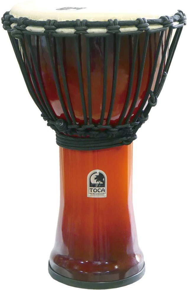 Toca Djembe Freestyle Rope Tuned African Sunset 9″ SFDJ-9AFS – BigaMart