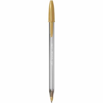 BIC Cristal Multicolour Ballpoint Pens With Wide Tip (1.6mm) Pens For Colourful Writing In ...