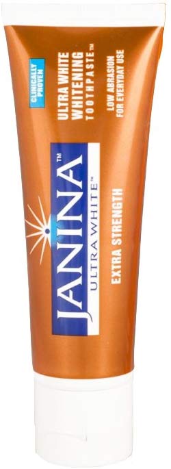 Janina Ultra White Extra Strength Whitening Toothpaste, 75 ml – BigaMart