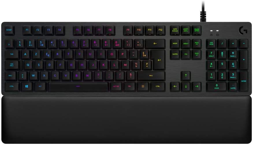 Logitech G513 Gaming Keyboard Mechanical RGB Backlit with Clicky ...