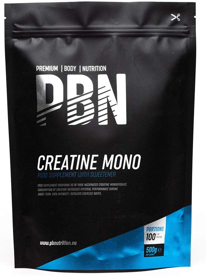 PBN – Premium Body Nutrition Creatine Monohydrate 500g Pouch – BigaMart