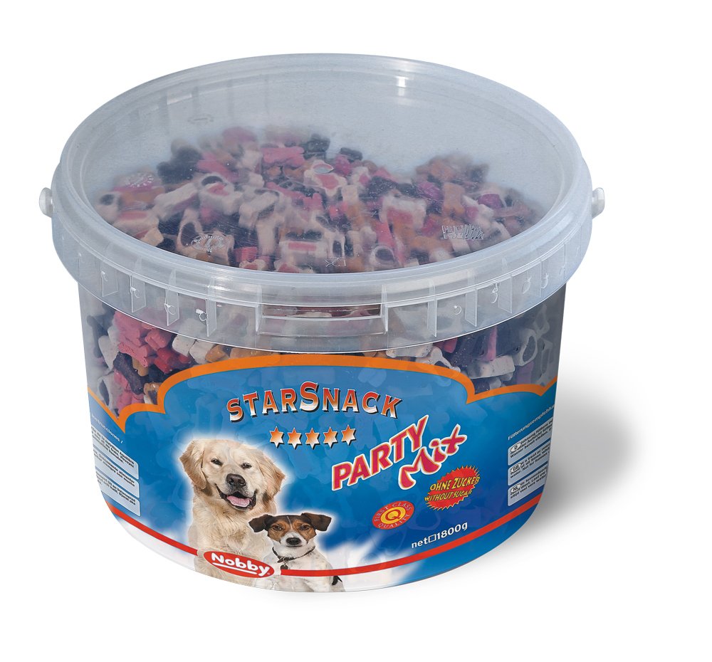 Nobby Star Snack Party Mix Dog Treat Tub – BigaMart