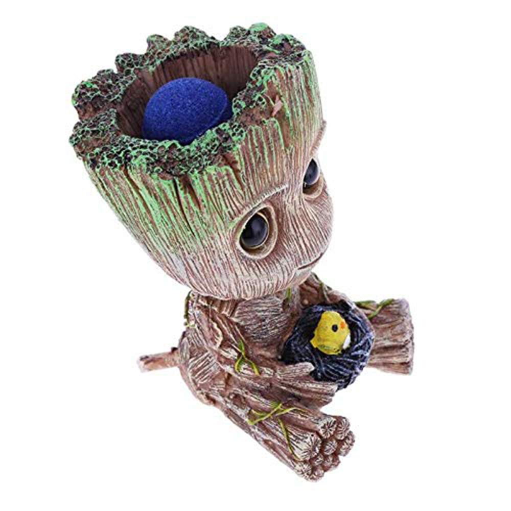 SLOCME Aquarium Air Bubbler Decorations – Resin Groot Crafts for ...