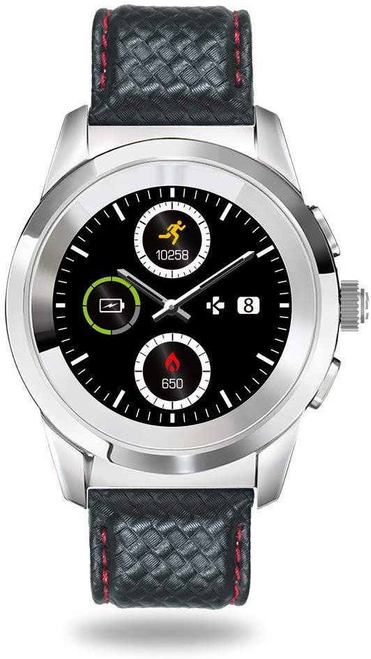 MyKronoz ZeTime Premium Hybrid Smartwatch 44mm with mechanical hands ...