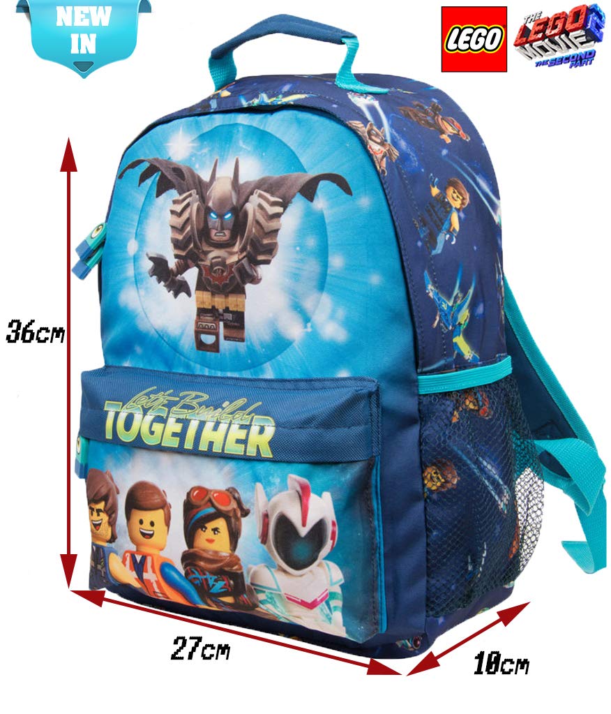 Lego Movie 2 Backpack for Kids with Lenticular Batman School Bag for ...