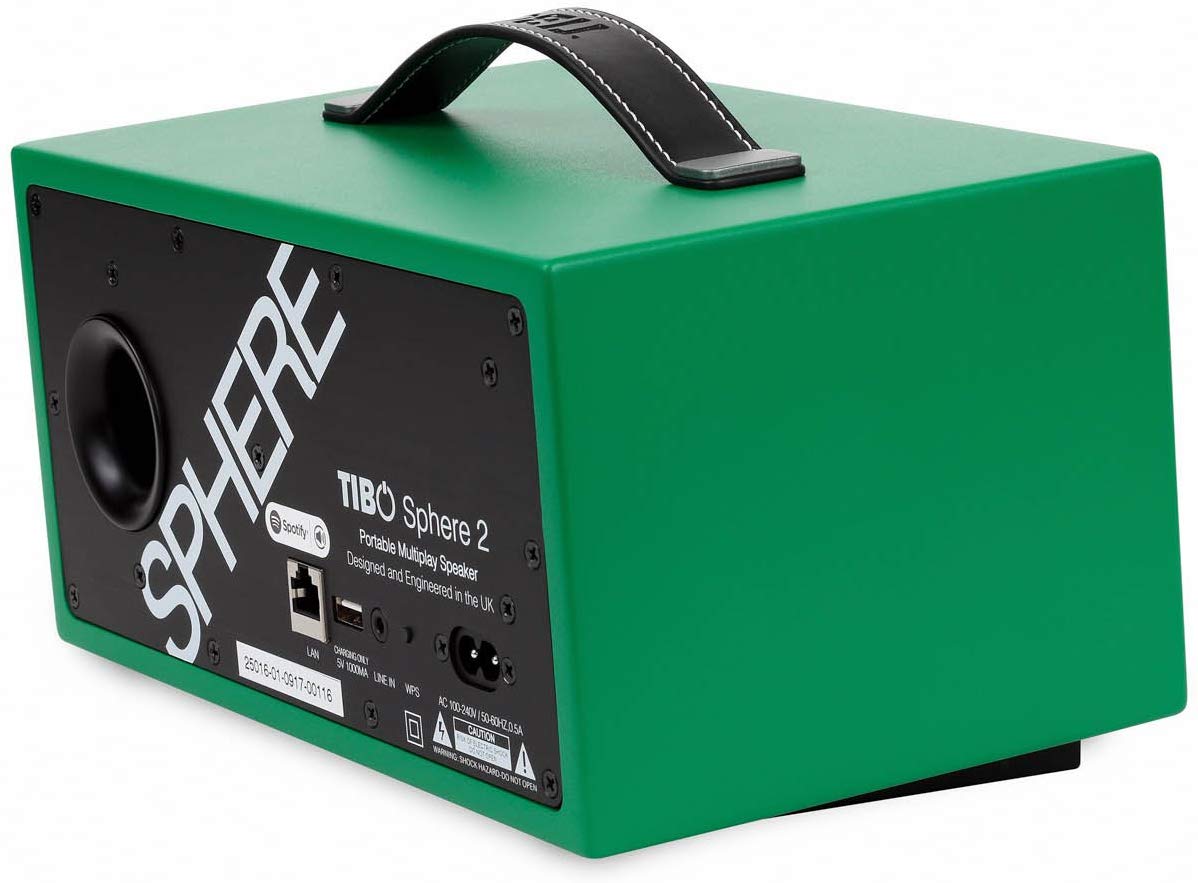 TIBO Sphere 2 | Portable Wi-Fi & Bluetooth Speaker | Multi Room Battery ...