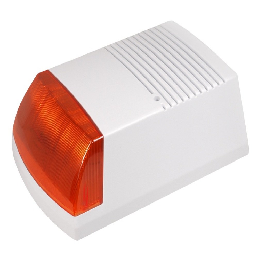 Dummy Alarm Siren Alarm Flashing Solar Dummy Alarm with LED Indicator ...