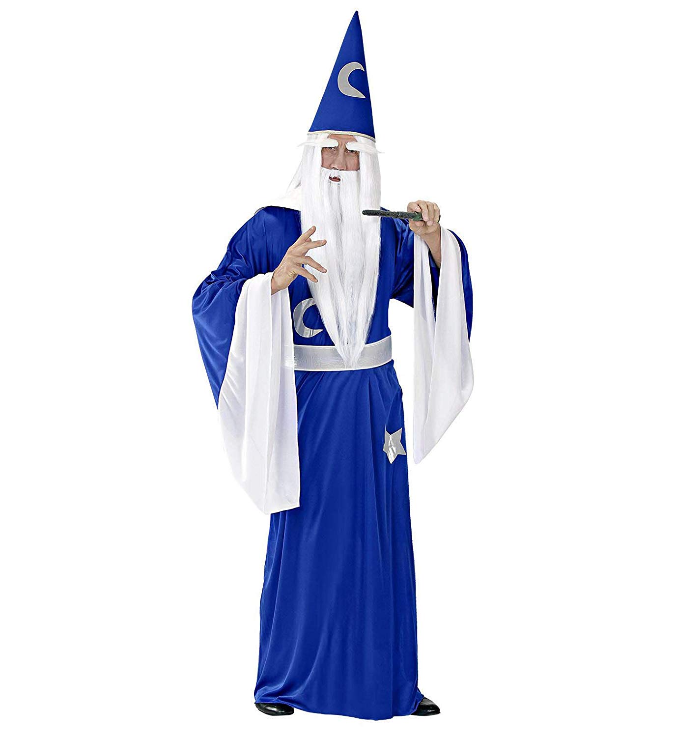 Magician Adult Fancy Dress Costume Mens (Wizards) – BigaMart