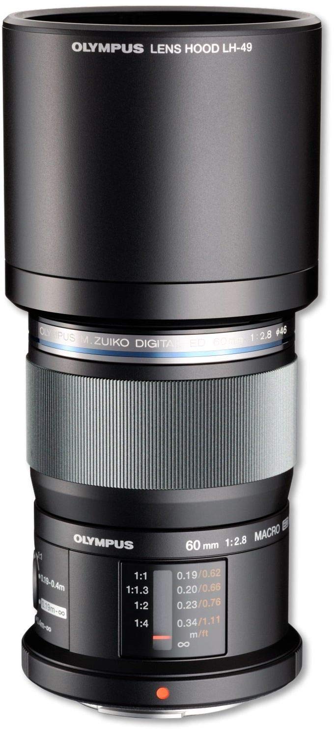 Olympus V312010BW001 Mo Digital ED 60 mm F2.8 Lens, Standard Zoom ...