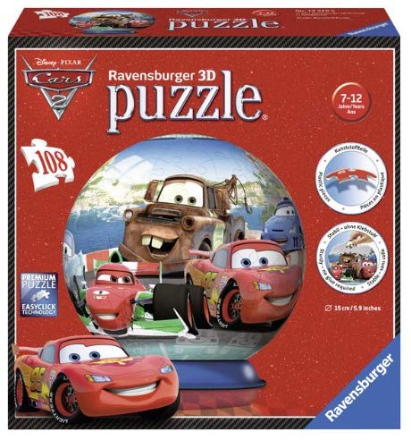 Ravensburger Disney Cars 2 Puzzle Ball (108 Pieces) – BigaMart