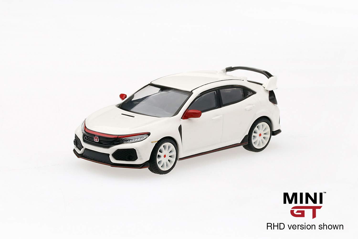 Mini GT MGT00010-R 1/64 Honda Civic Type R Right Hand Drive, White ...