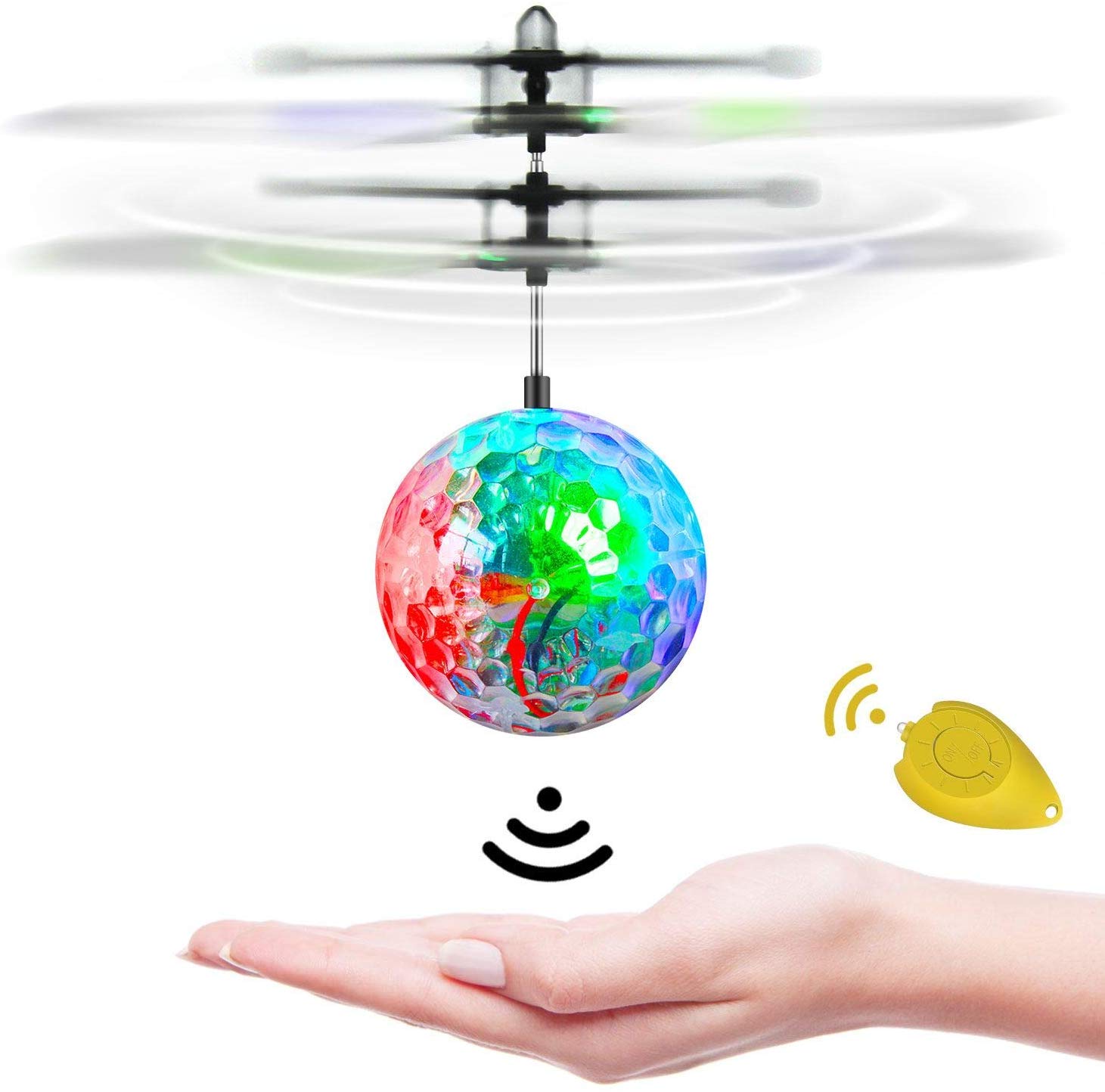Etpark Flying Ball, Kids RC Toy Remote Control Crystal Ball Helicopter ...