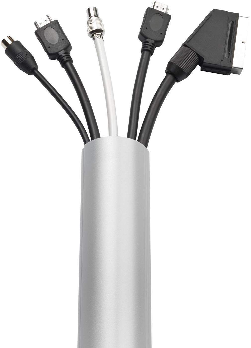 D-Line 788.005UK Half Round TV Trunking | TV Cable Tidy | Decorative ...