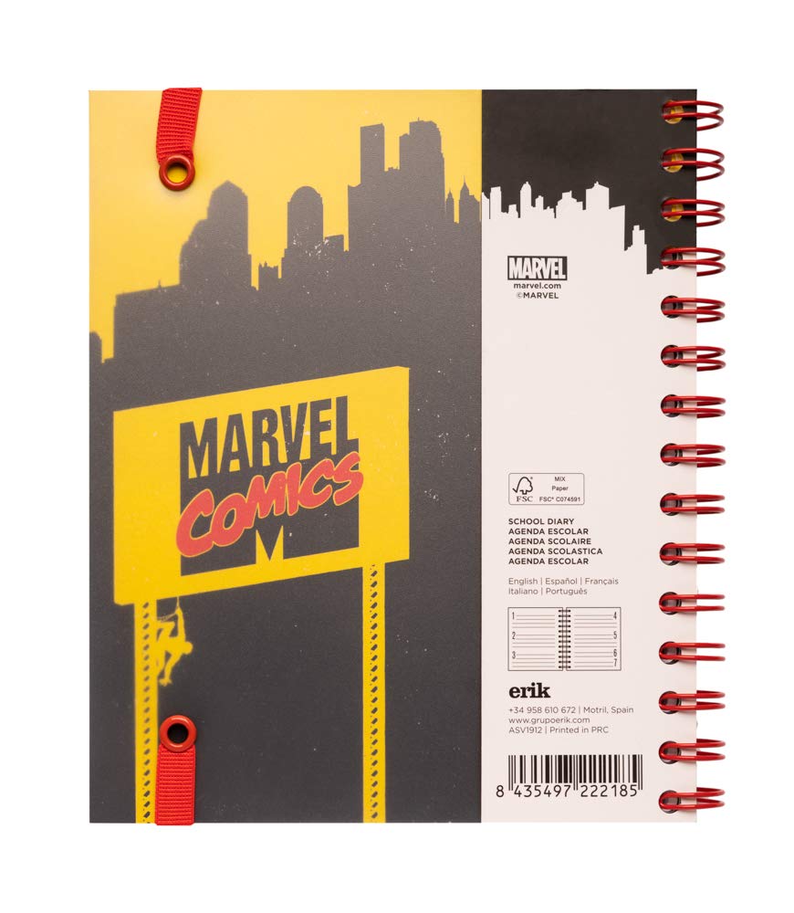 Marvel Comics 2019-2020 Academic Diary, Organiser, Calendar, Agenda ...