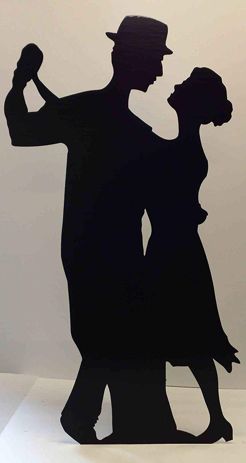 Star Cutouts Cut Out of Salsa Dancer Silhouette – BigaMart