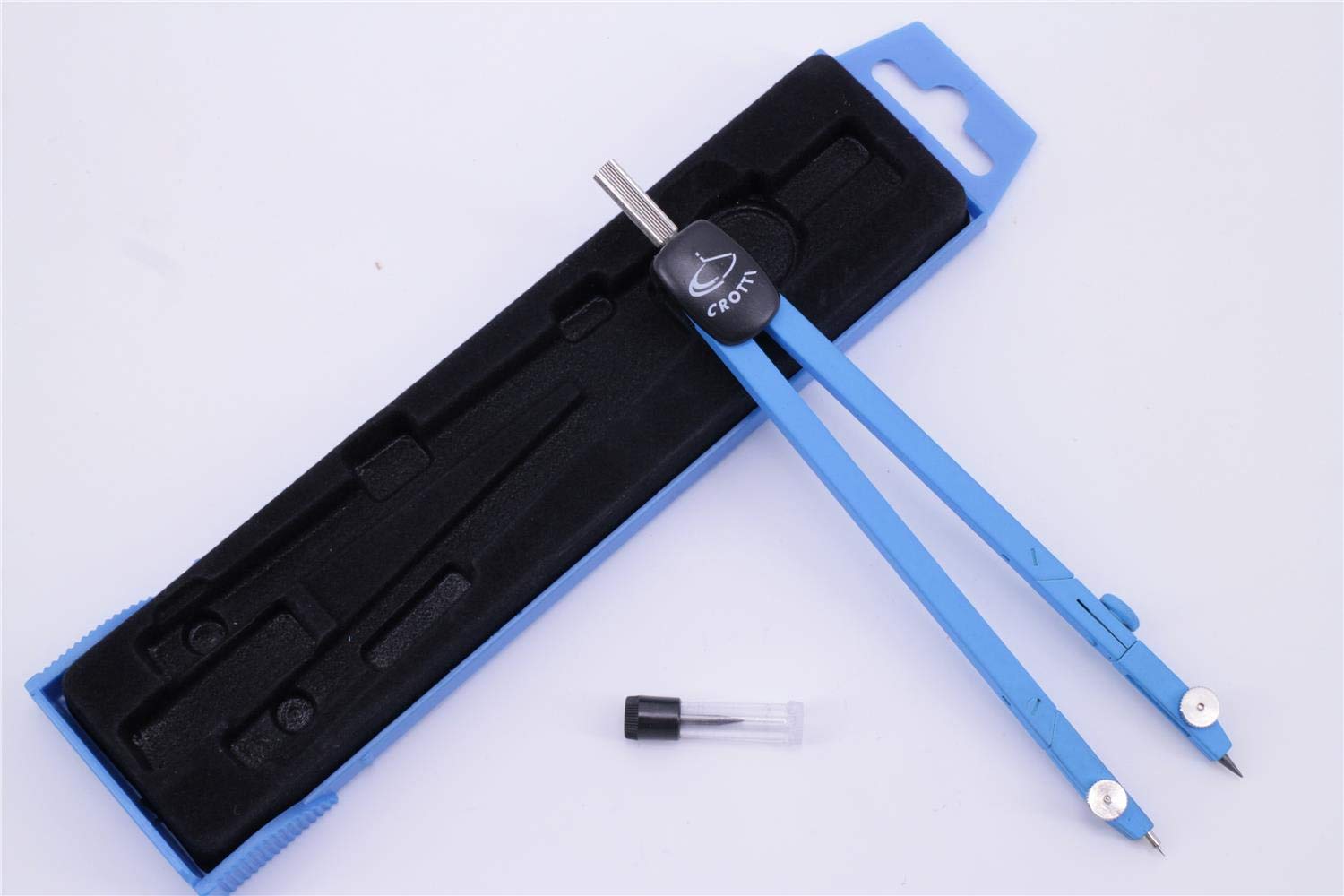 Technical Double Joint Compass with Lead – Neon Blue. – BigaMart