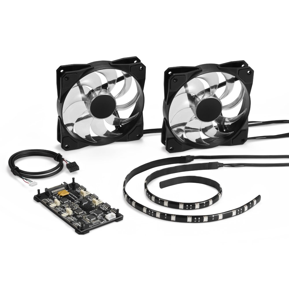 Sharkoon RGB LED Controller Set Pacelight RGB Set – BigaMart