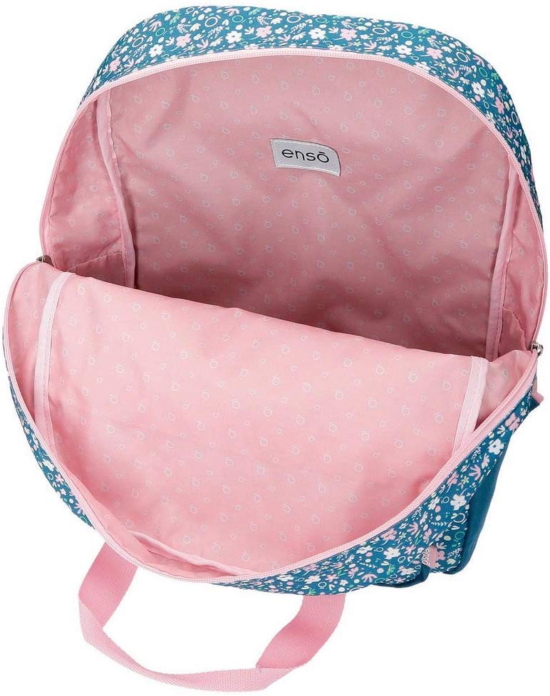 Enso Blue Garden Backpack with Trolley Multicoloured 30x40x13 cms ...