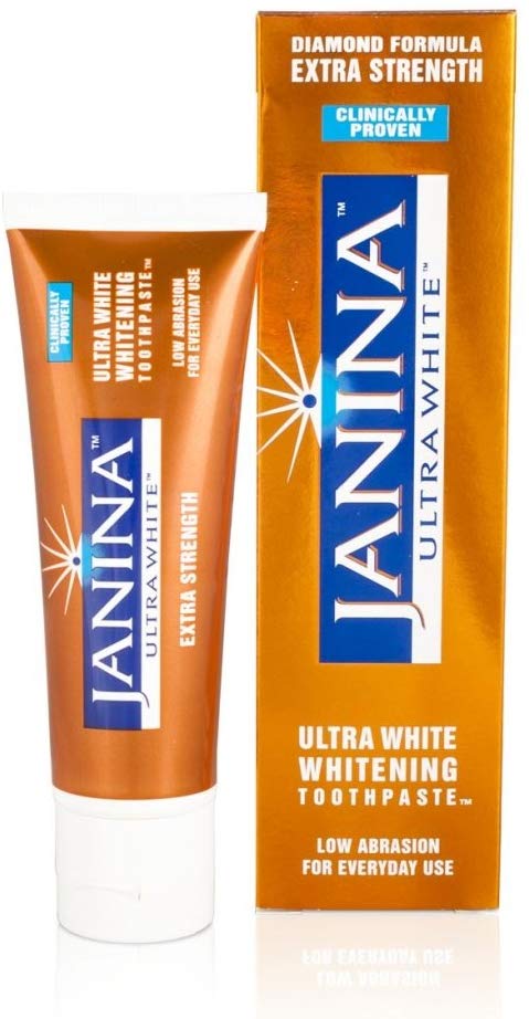 Janina Ultra White Extra Strength Whitening Toothpaste, 75 ml – BigaMart