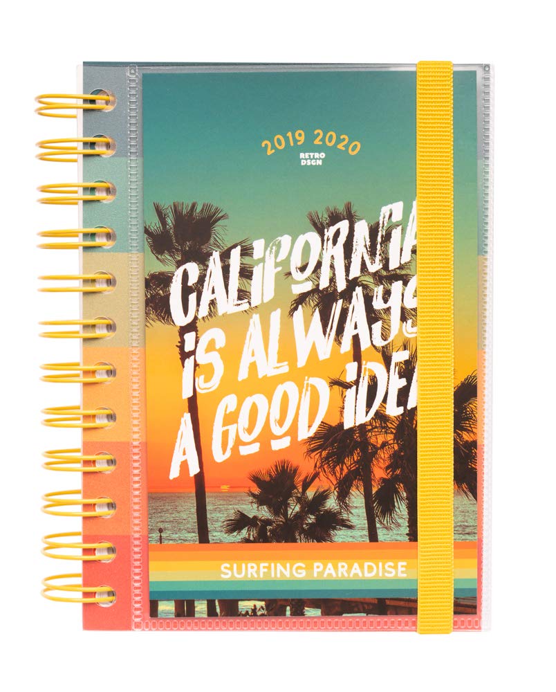 California 2019-2020 Academic Diary, Organiser, Calendar, Agenda. One ...