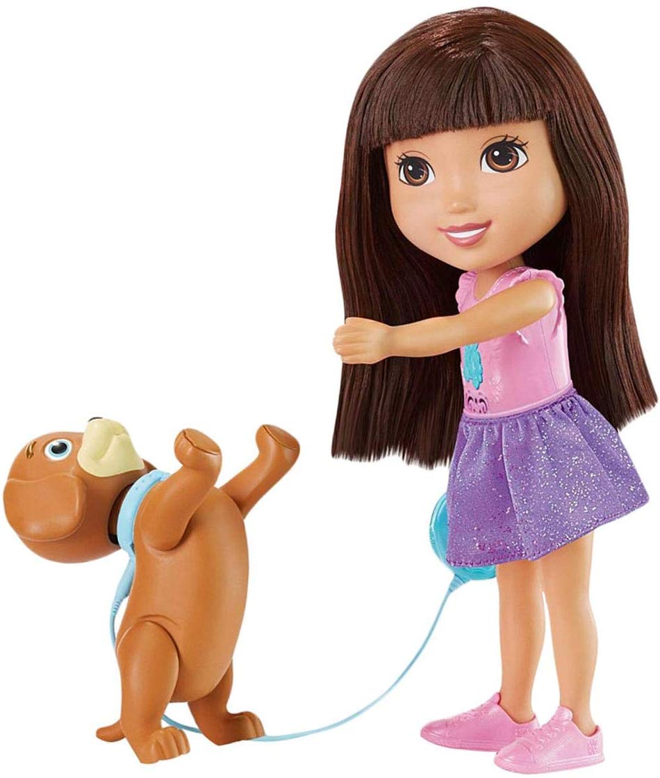Dora The Explorer Train & Play Dora And Perrito – BigaMart