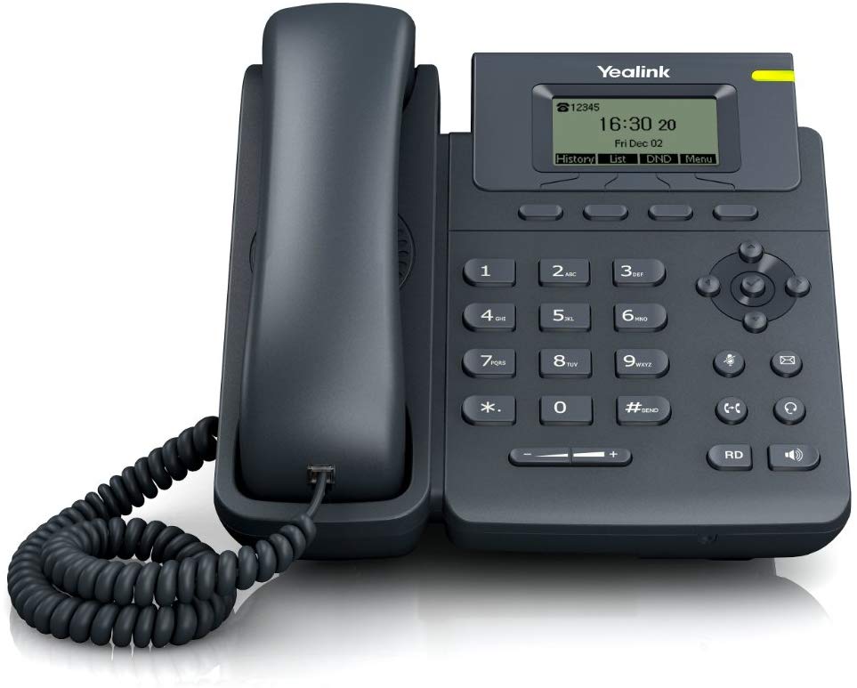 Yealink SIP-T19P E2 IP Conference Phone – Black – BigaMart
