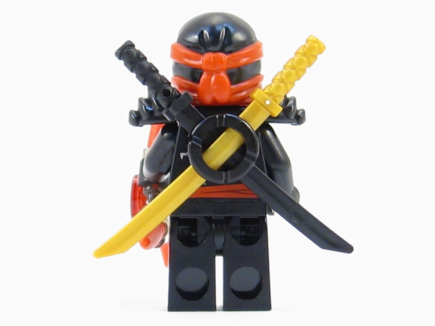 LEGO® Ninjago: Deepstone Kai Ninja Minifigure Red Aeroblade Swords ...