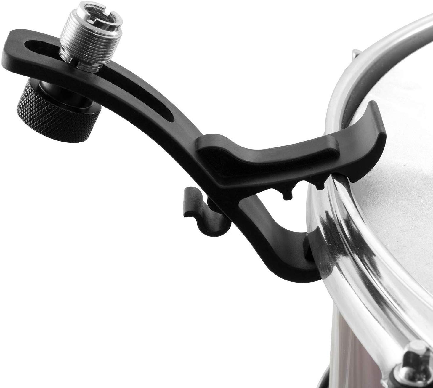 Tiger Drum Mic Clip – Drum Rim Adjustable Microphone Clamp – Pack of 4 ...