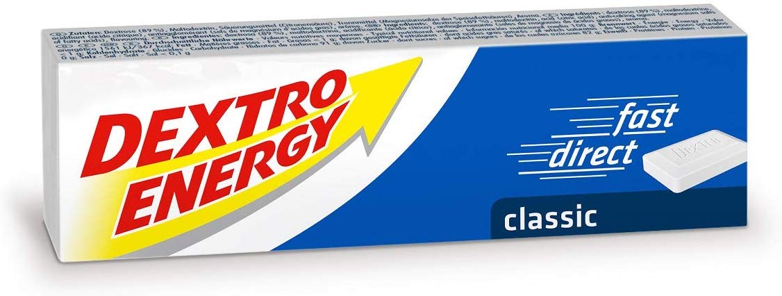 Dextro Energy Classic Glucose Tablets, 47 g, 24 Packs, Energy Tablets ...
