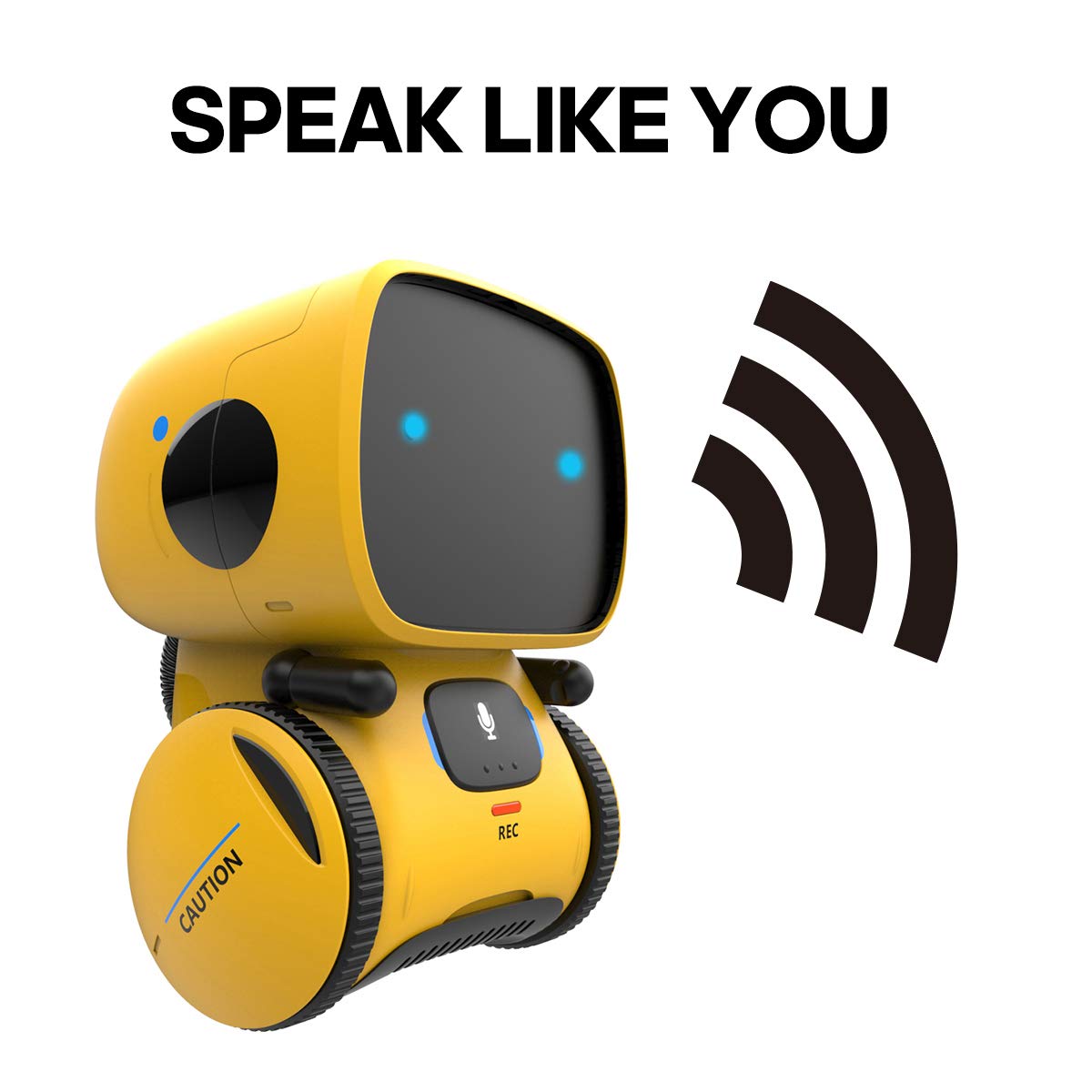 GILOBABY Kid Intelligent Robot Toys- Voice& Touch Control, Children ...