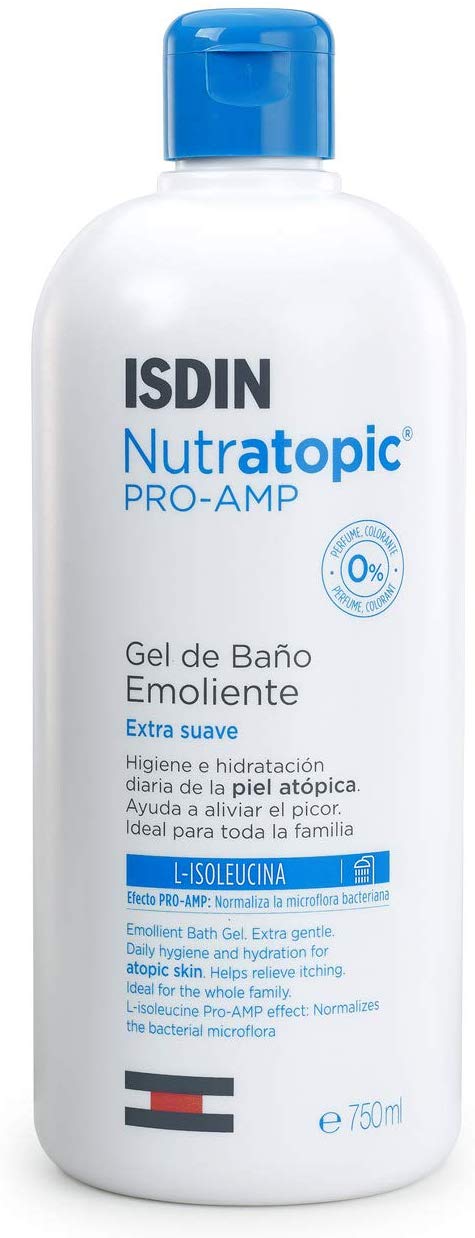 ISDIN Pro-AMP Emollient Bath and Shower Gel | Daily care and hydration ...