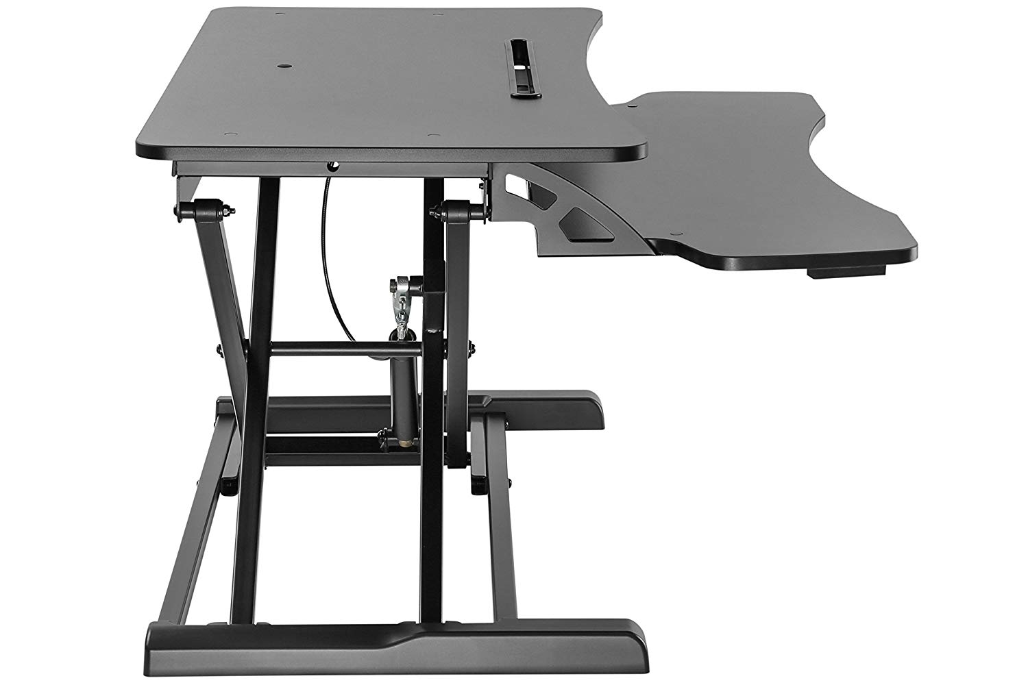 Proper Mobile Sit/Stand Up PC Desk Workstation | For monitor and ...