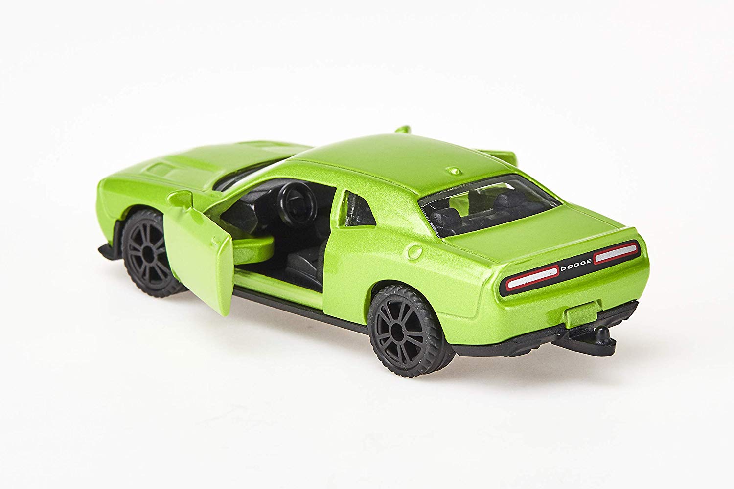 siku Blister 1408 Dodge Challenger SRT Hellcat Metal Plastic Green Open ...
