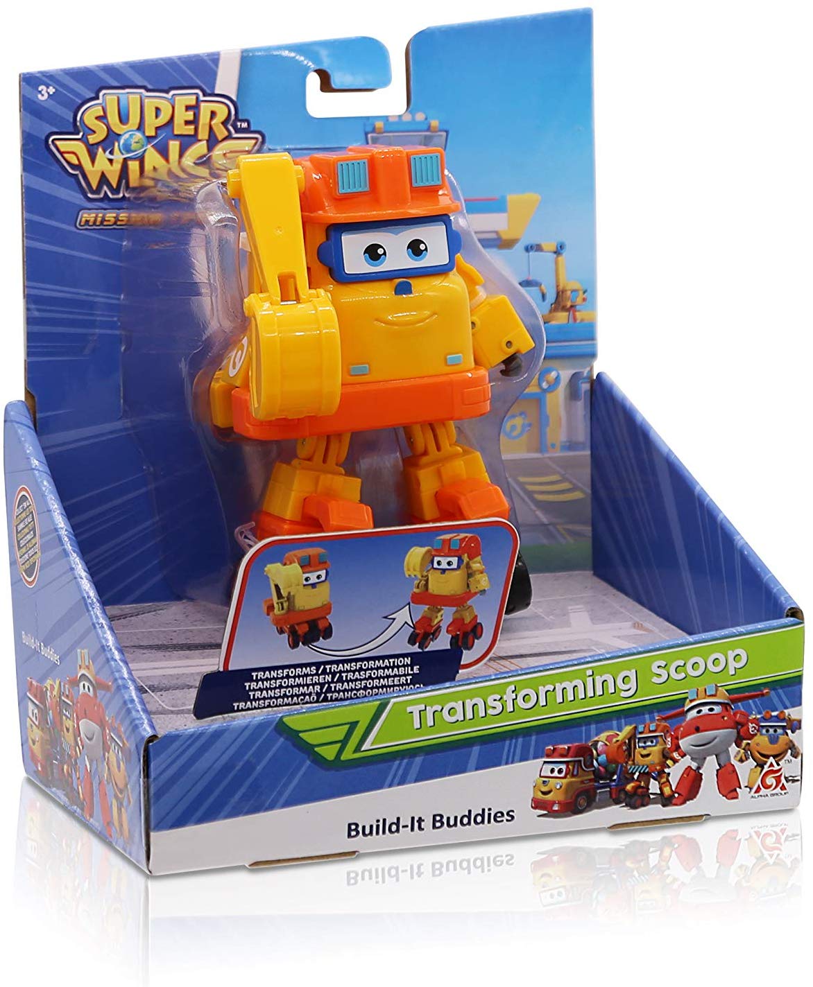 Super Wings Scoop 5″ Transforming Character – BigaMart