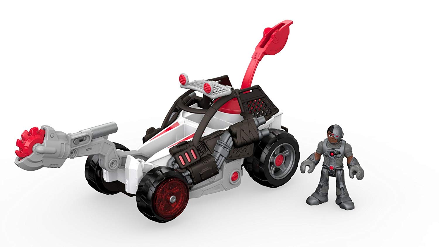 Fisher-Price Imaginext Streets of Gotham City – Cyborg and Saw Buggy ...