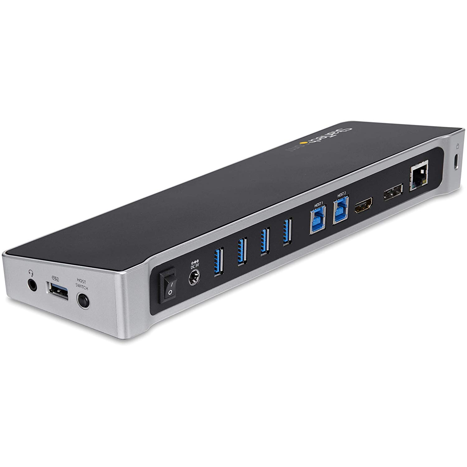 StarTech Dual Monitor KVM Docking Station – for Two Laptops – 4K – File ...