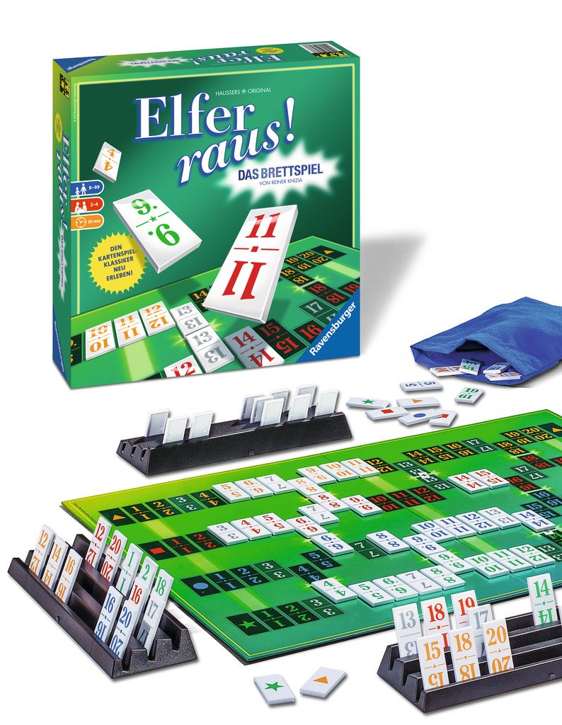 Ravensburger 26588 6 “Elfer Raus” Game – BigaMart
