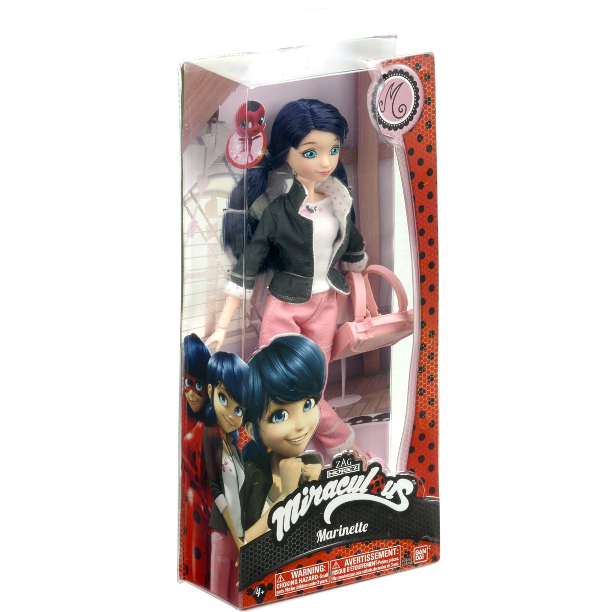 Bandai – Miraculous Ladybug – Dress-Up Doll 26 cm – Marinette – Fashion ...