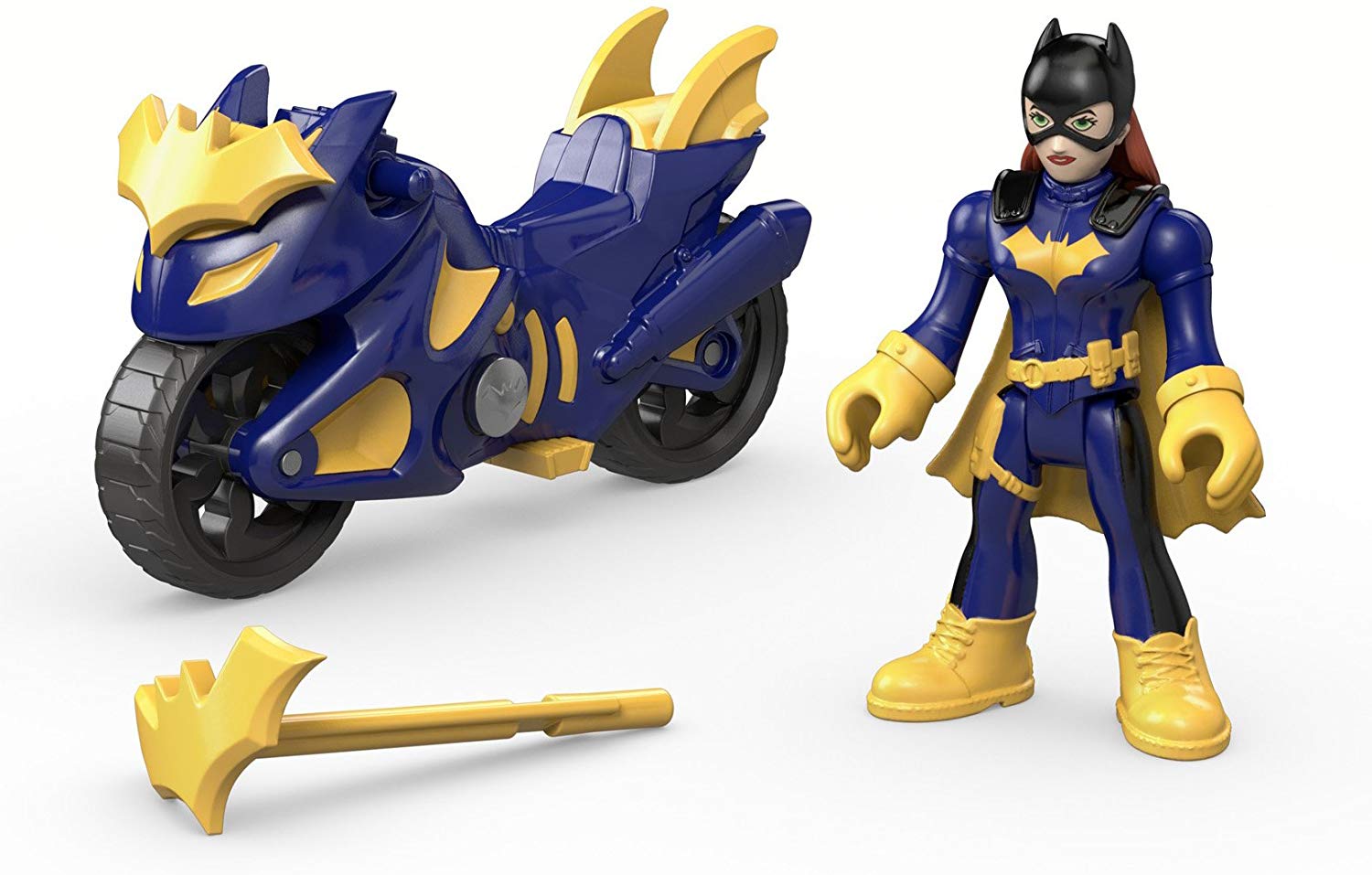 Fisher-Price DHT69 Imaginext DC Super Friends, Batgirl & Batcycle ...