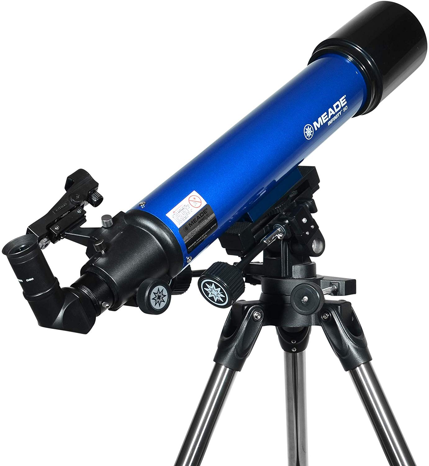 Meade Instruments 209005 Infinity 90AZ Refractor Telescope – Metallic ...