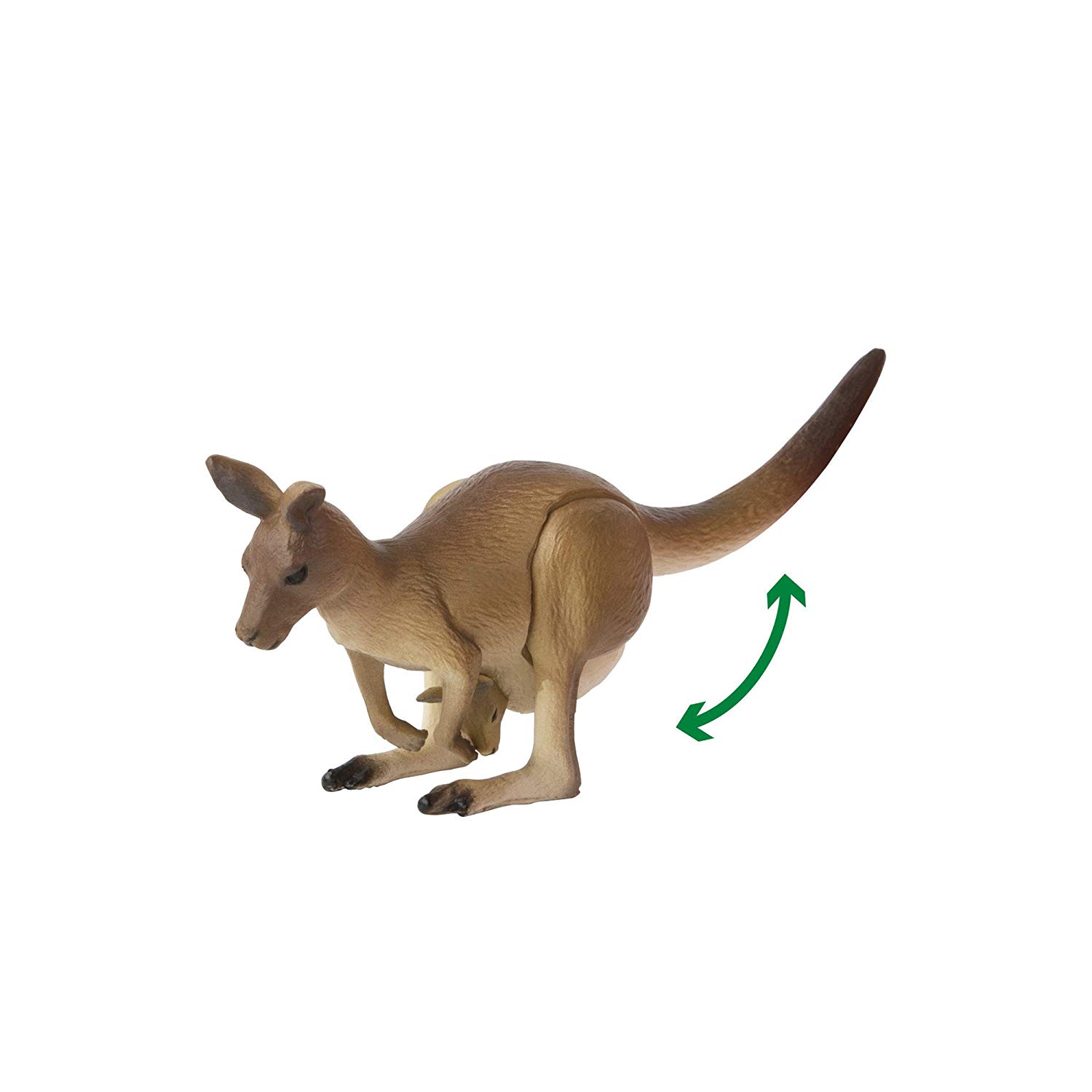ANIA T16079 Animal Pack, Kangaroo with Joey Articulated Mini Figure ...