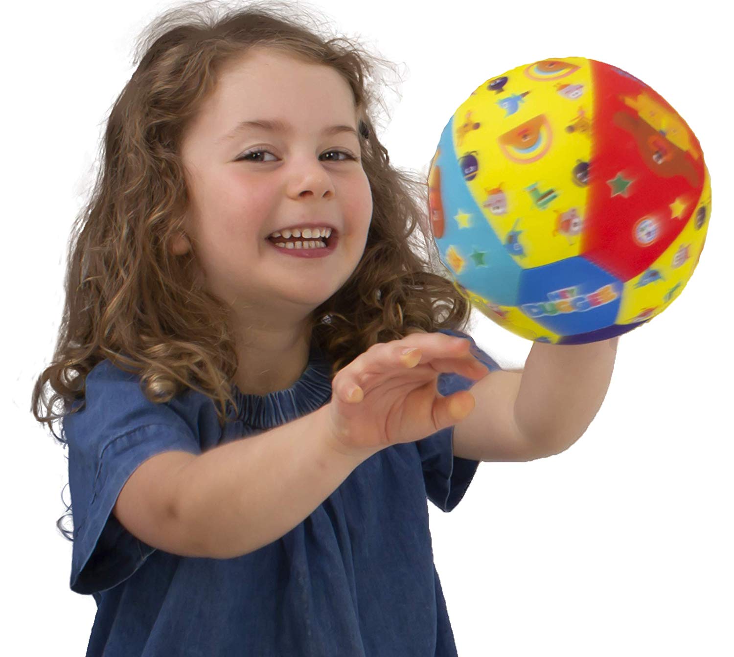 Hey Duggee 539 1983 EA Fun Sounds Ball Soft Toy, Multi, 14 x 14 x 14 cm ...