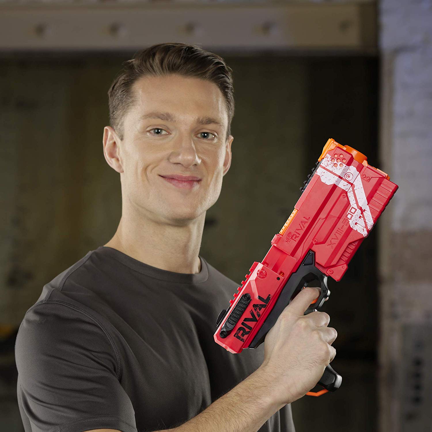 Nerf – Nerf Rival Kronos Red XVIII-500 and Official Nerf Rival Foam ...