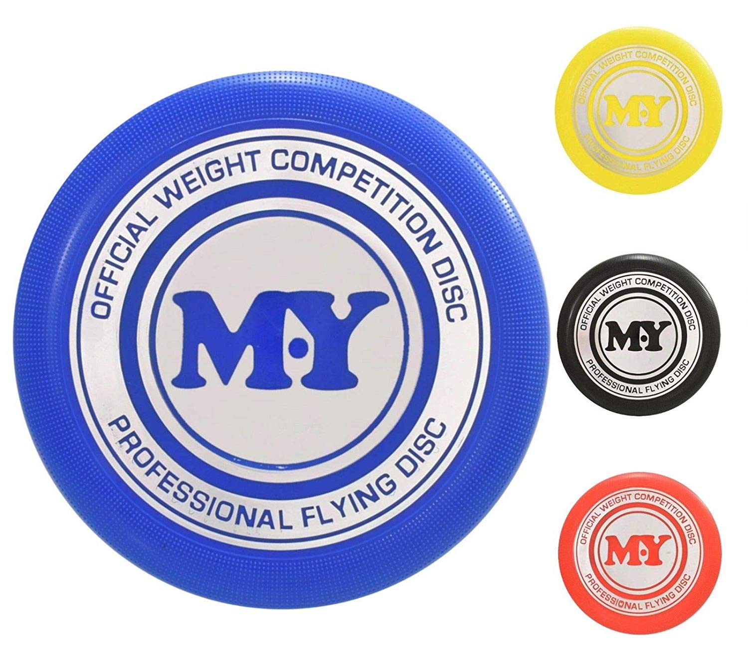 KandyToys Professional Frisbee 180gr – Colourful Flying Disc – 4 ...