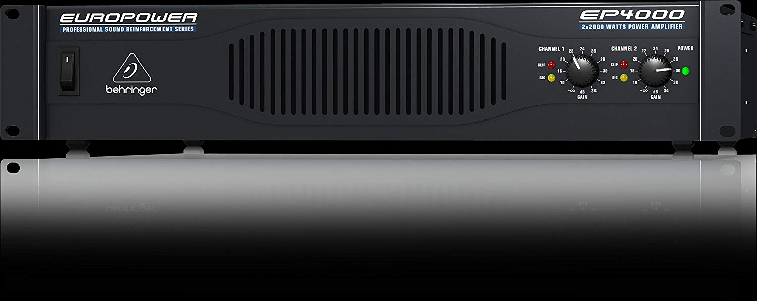 Behringer EP4000 Europower 4000W Stereo Power Amplifier – BigaMart