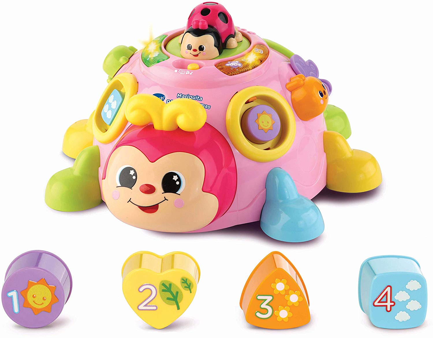 VTech Ladybird Steps and Shapes pink – BigaMart